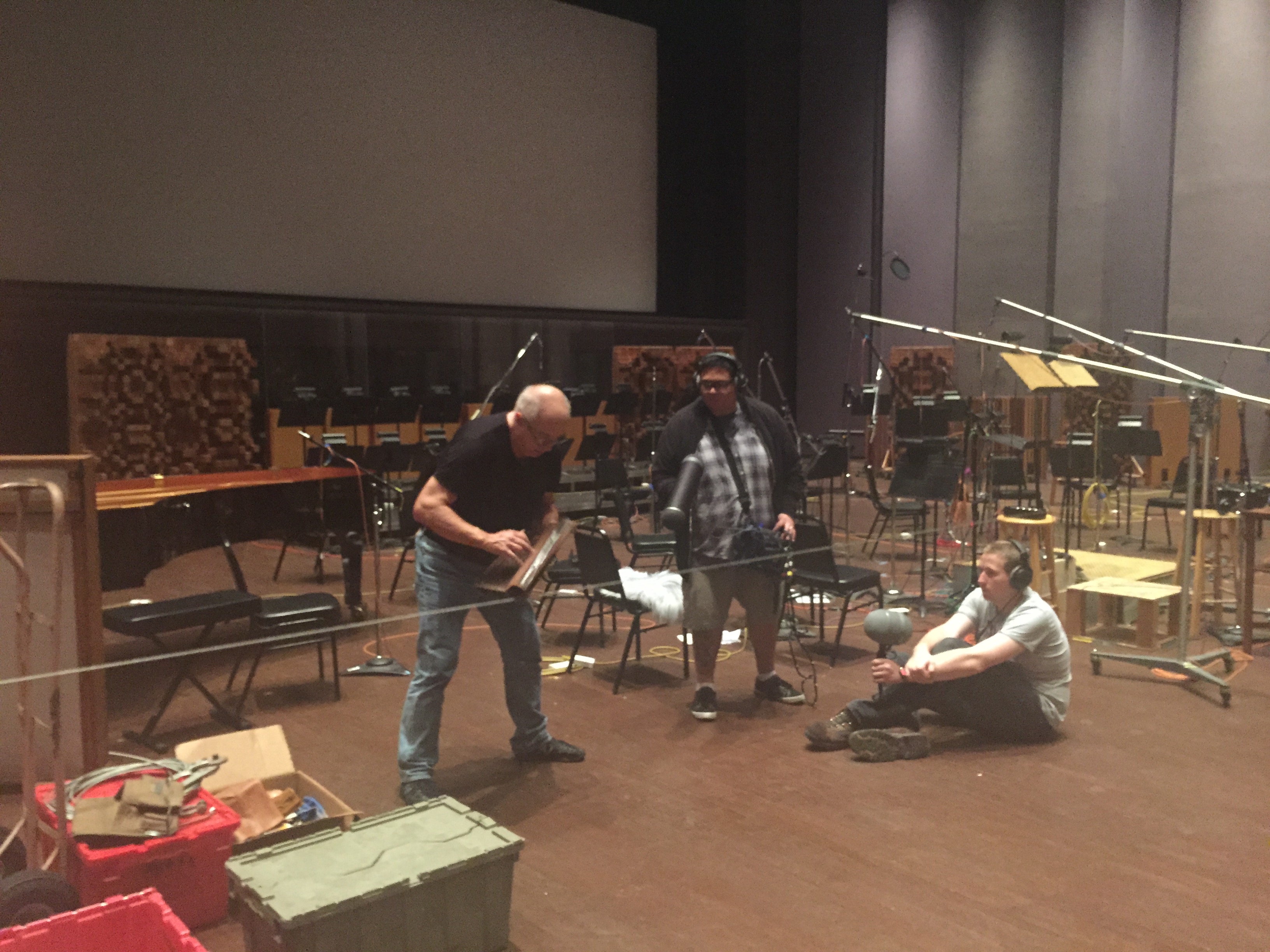 Trapeze Recording on the Scoring Stage - Skywalker Sound